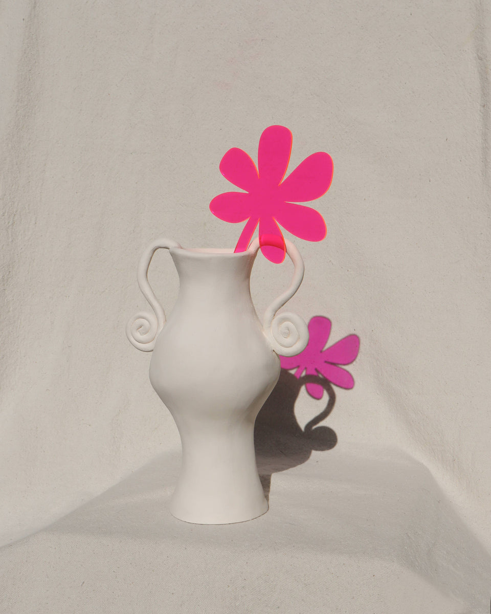 Acrylic Azalea Stem: See-thru Yellow – RunningonBlooms