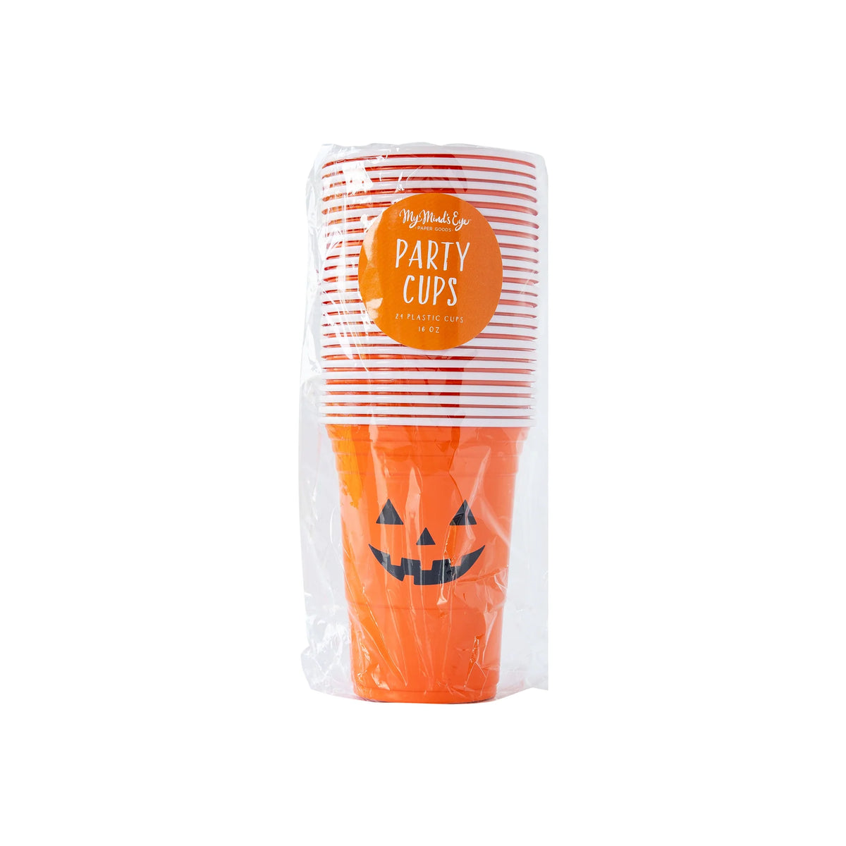 Jack-O-Lantern Plastic Party Cups – RunningonBlooms